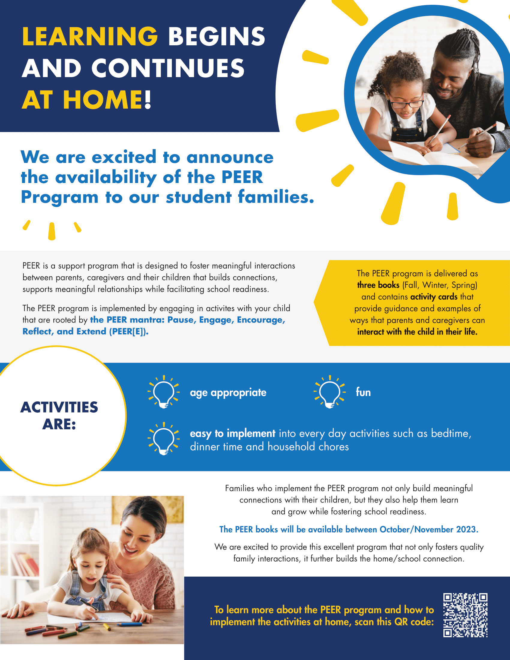 The Power of PEER - Information Flier