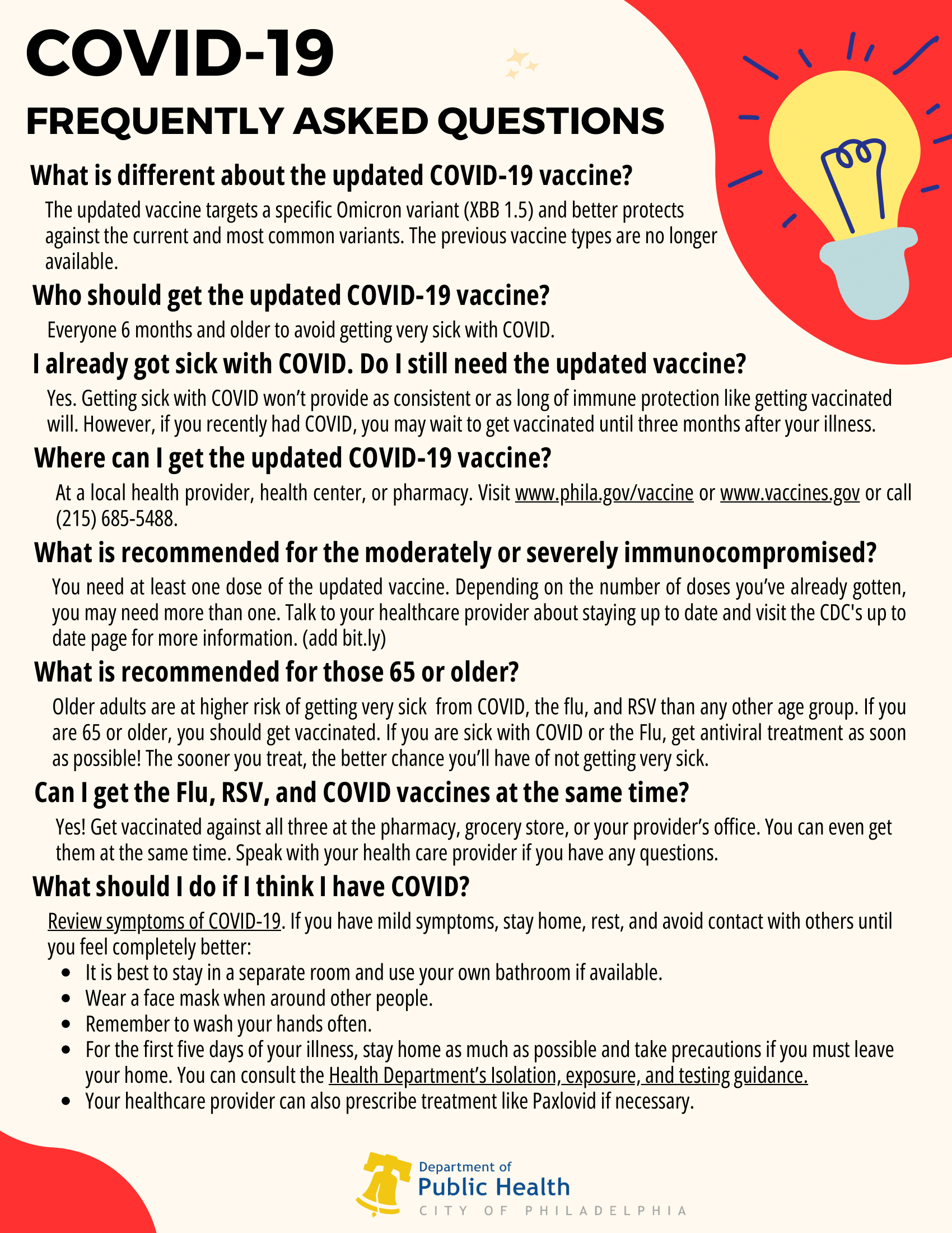 COVID-19 Frequently Asked Questions